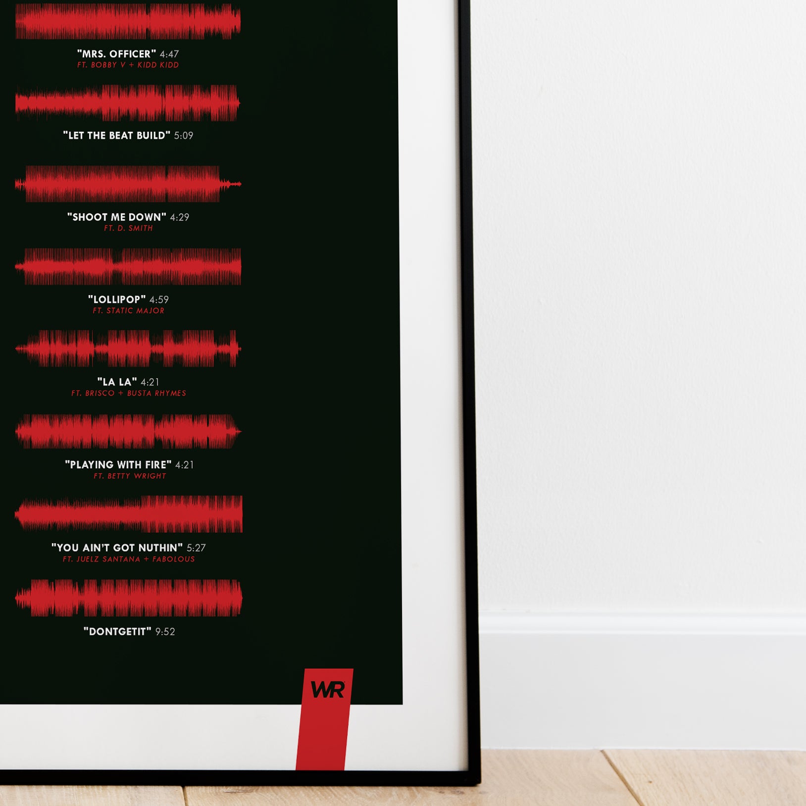 "Tha Carter 3" by Lil Wayne | Soundwave Art Print Poster – The Wav Room
