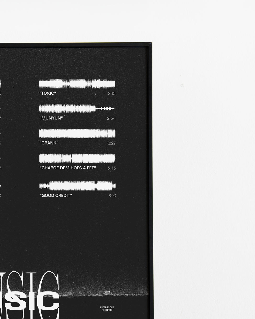 "I AM MUSIC" by Playboi Carti | Soundwave Album Cover Art Poster – The ...