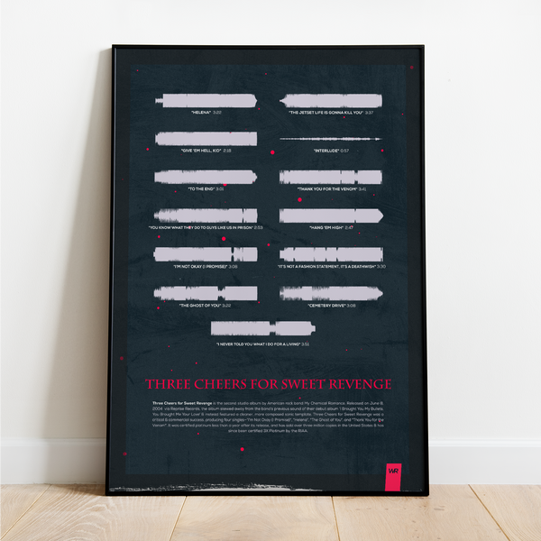 "Three Cheers for Sweet Revenge" My Chemical Romance | Soundwave Art ...