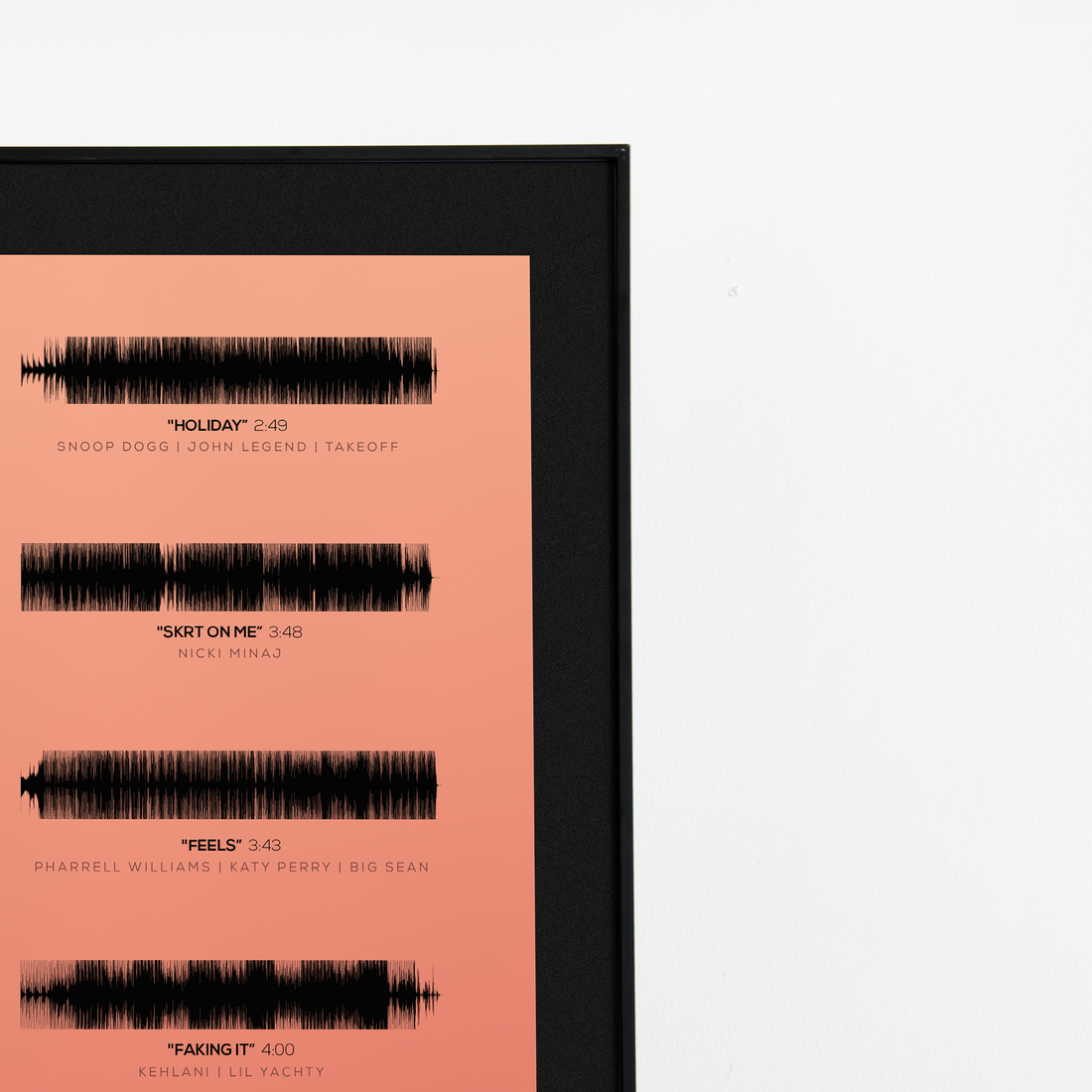 "Funk Wav Bounces Vol. 1" by Calvin Harris | Soundwave Art Print – The ...